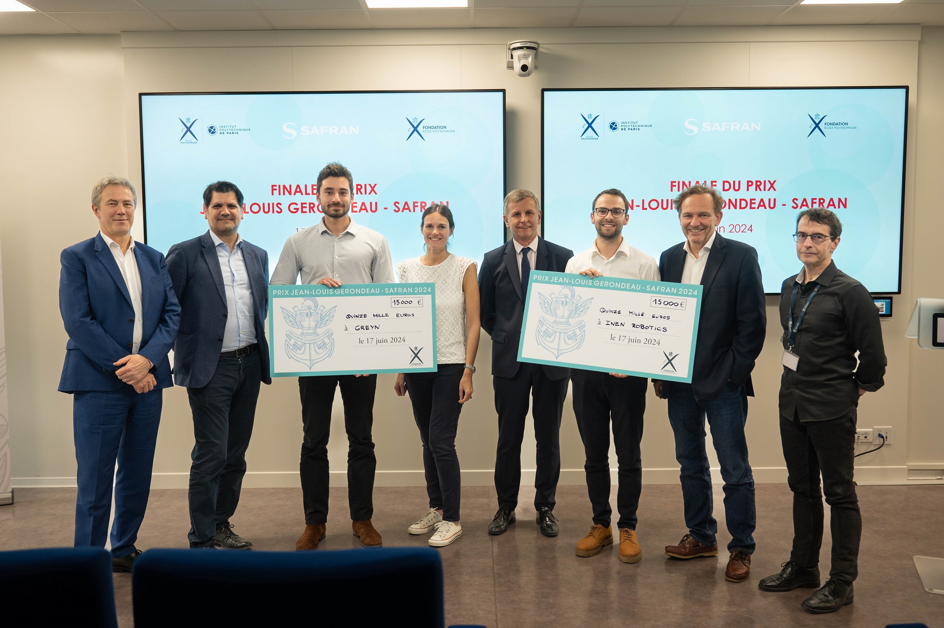 Greyn et INEN Robotics, projets lauréats du prix Gerondeau - Safran ...