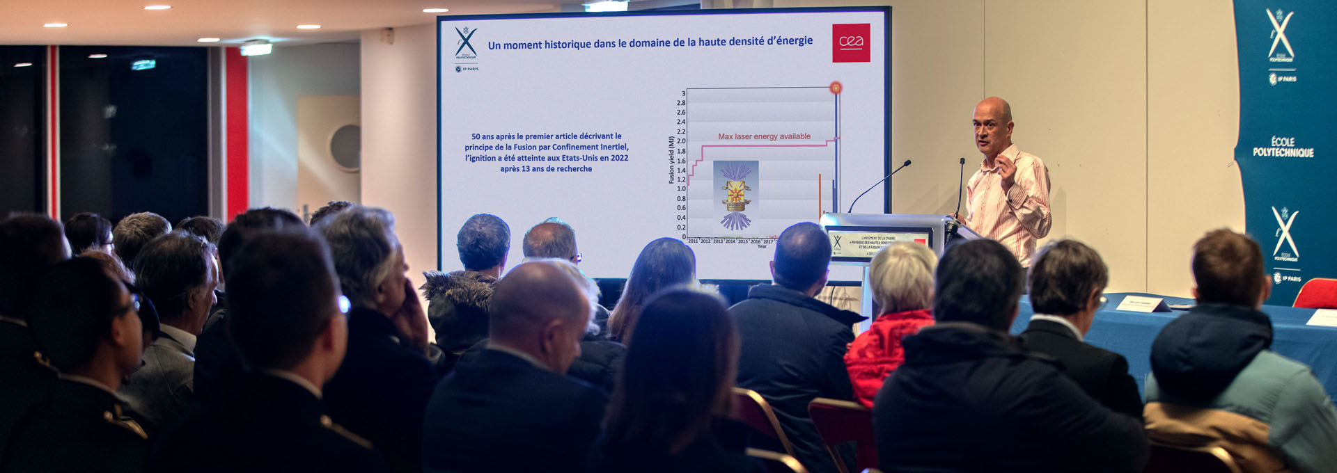 Inauguration de la Chaire « Physique des hautes densités d’énergie et ...