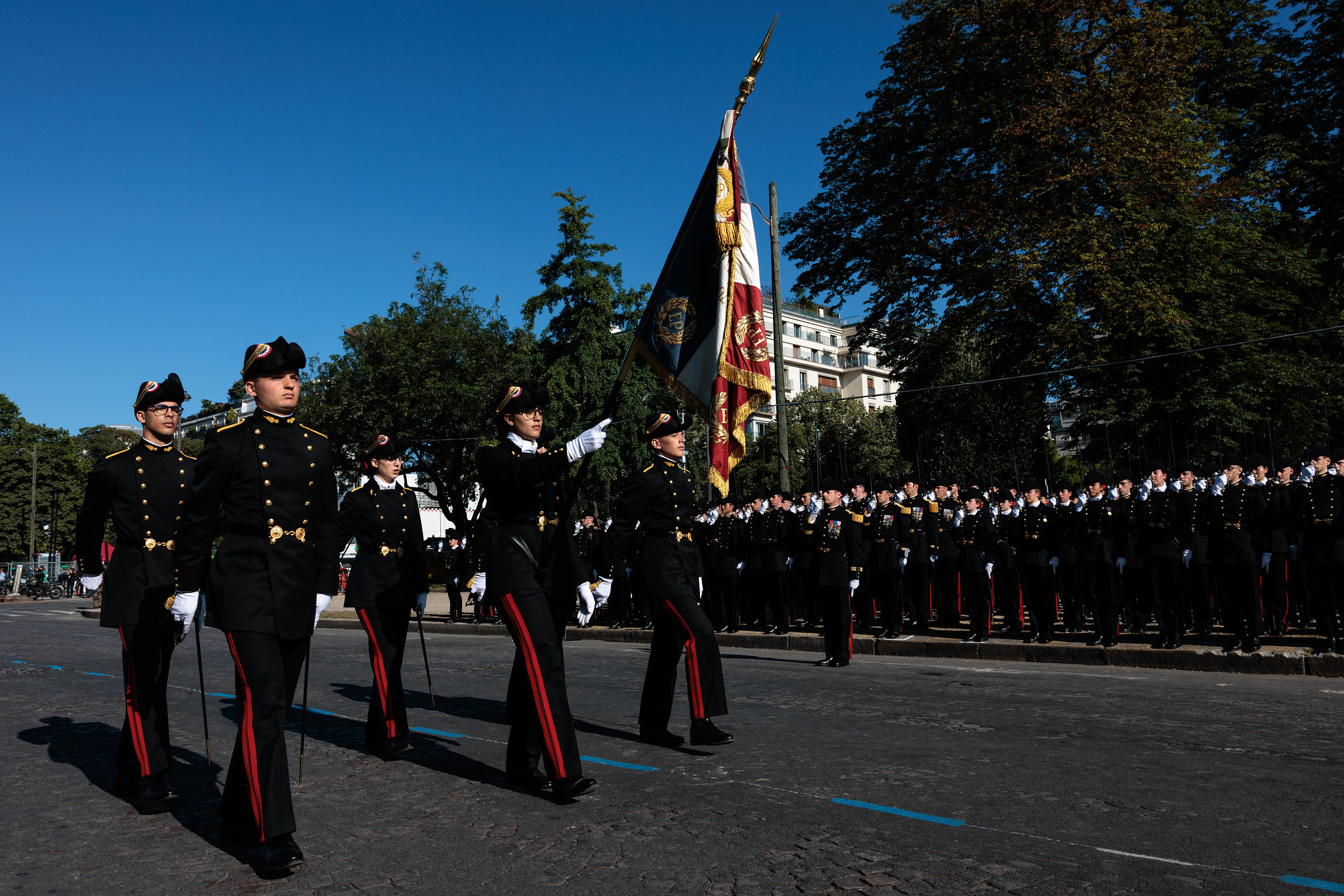 L'X at the July 14th parade, between the Paris Olympics and the ...